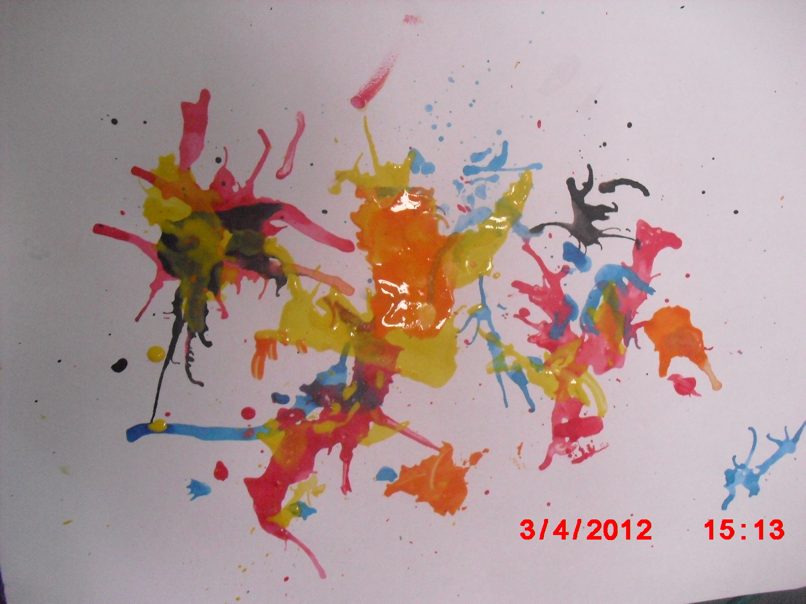 Kreasi Seni Budaya: Kreasi Gambar Expresi dengan Tiupan