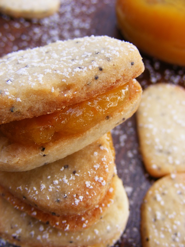 szeretetrehangoltan: Marcipános mákos linzer