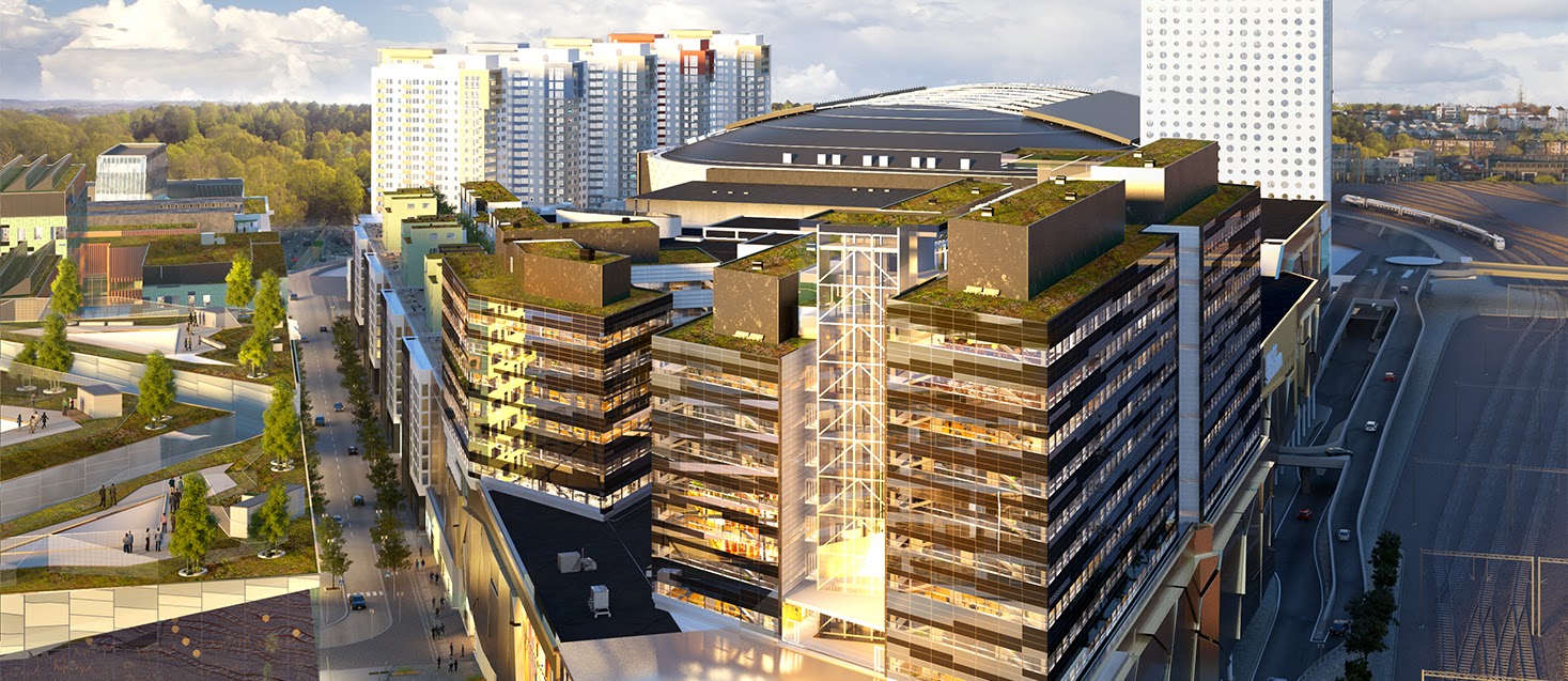 Stadsutvecklingen: Arenastaden