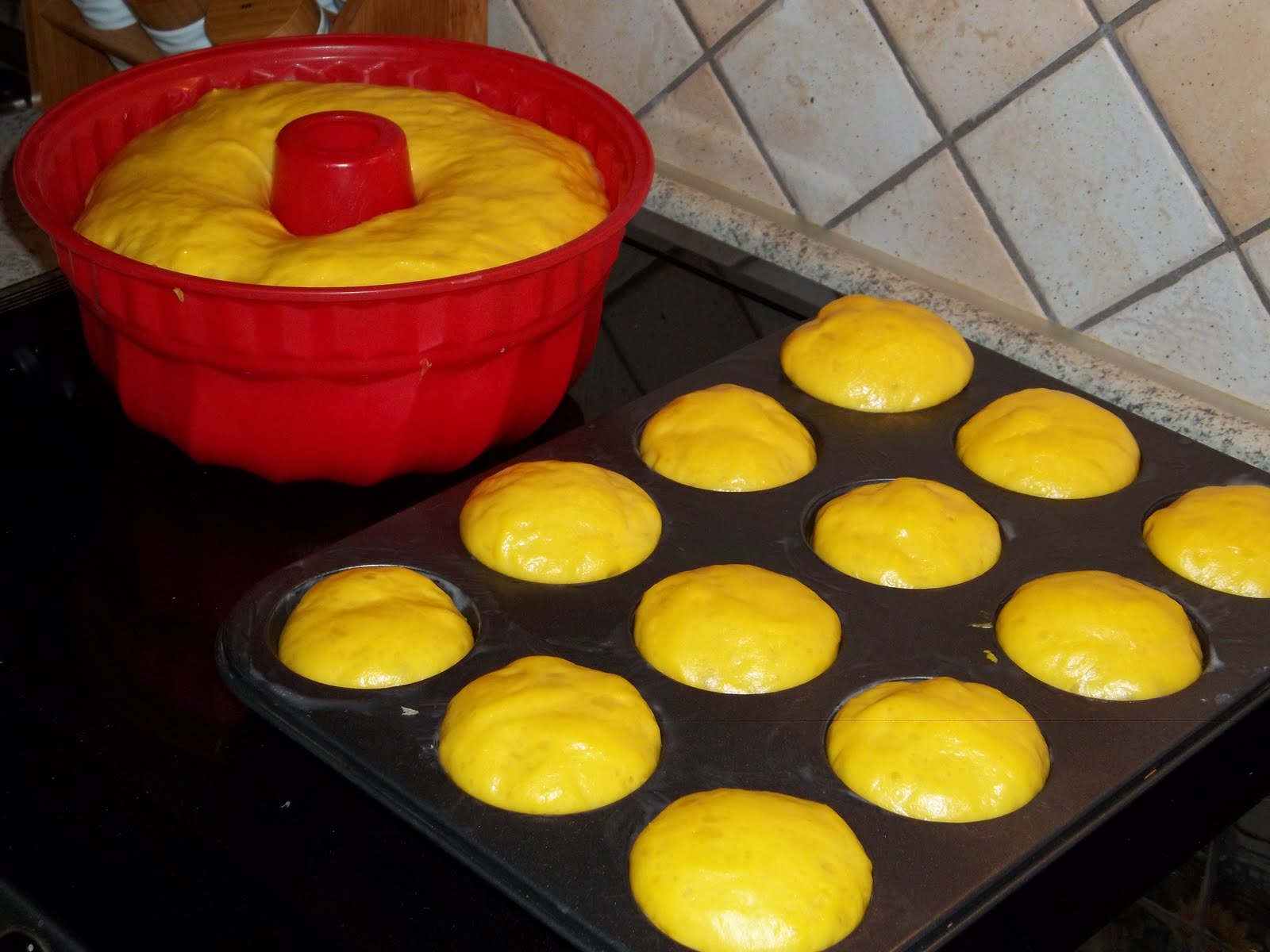 Provare Per Gustare::...: ... QUEI MUFFIN BABA' GIALLI ...