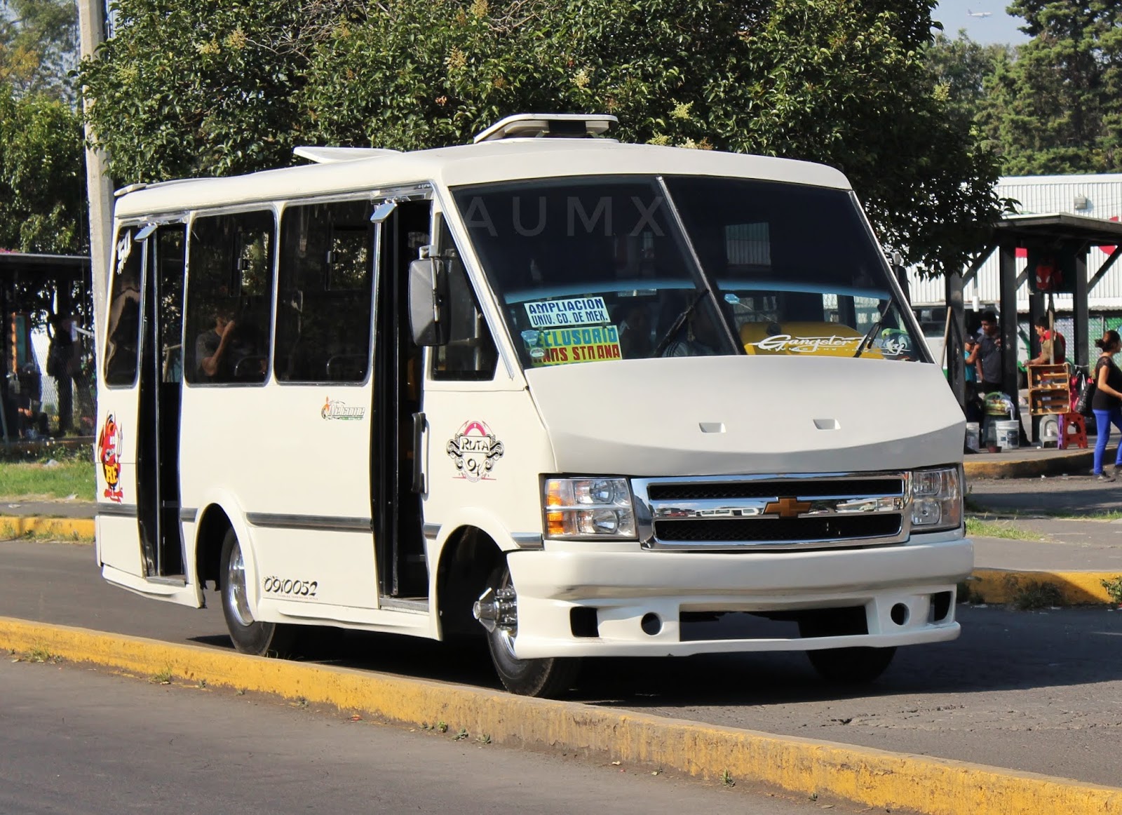 Transporte público, autobuses y microbuses CDMX.: Microbús Chevrolet ...