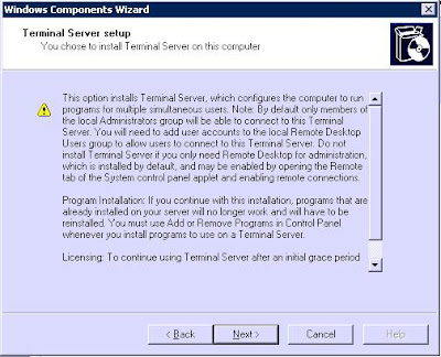 Agregar/Instalar Licencias de Windows 2003 Terminal Services ...