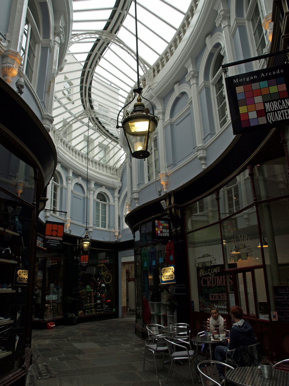 Prufrock's Dilemma: Wales Diary, the Covered Streets of Cardiff