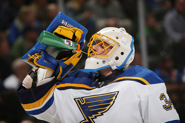 I Love Goalies!: Jake Allen 2016-17 Mask