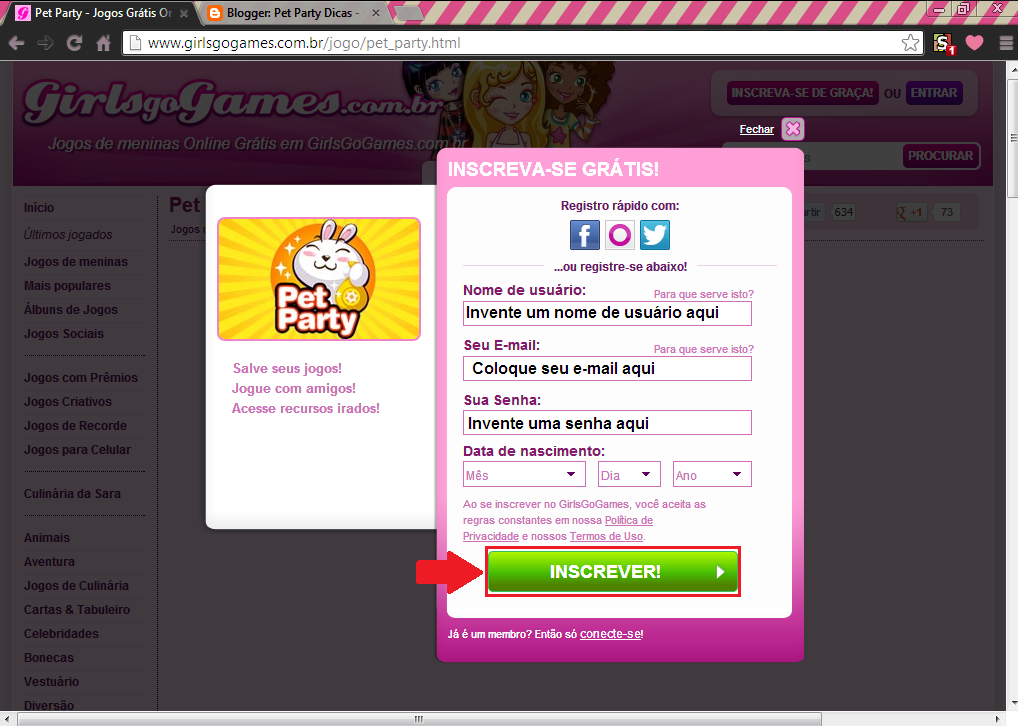 Pet Party Dicas: Tutorial: Como jogar Pet Party