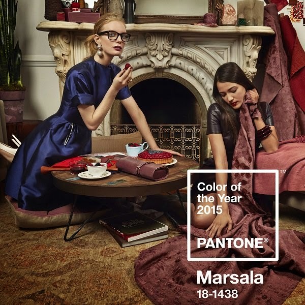 Cor do ano 2015 - color of the year 2015 - Sugar, spice and everything ...