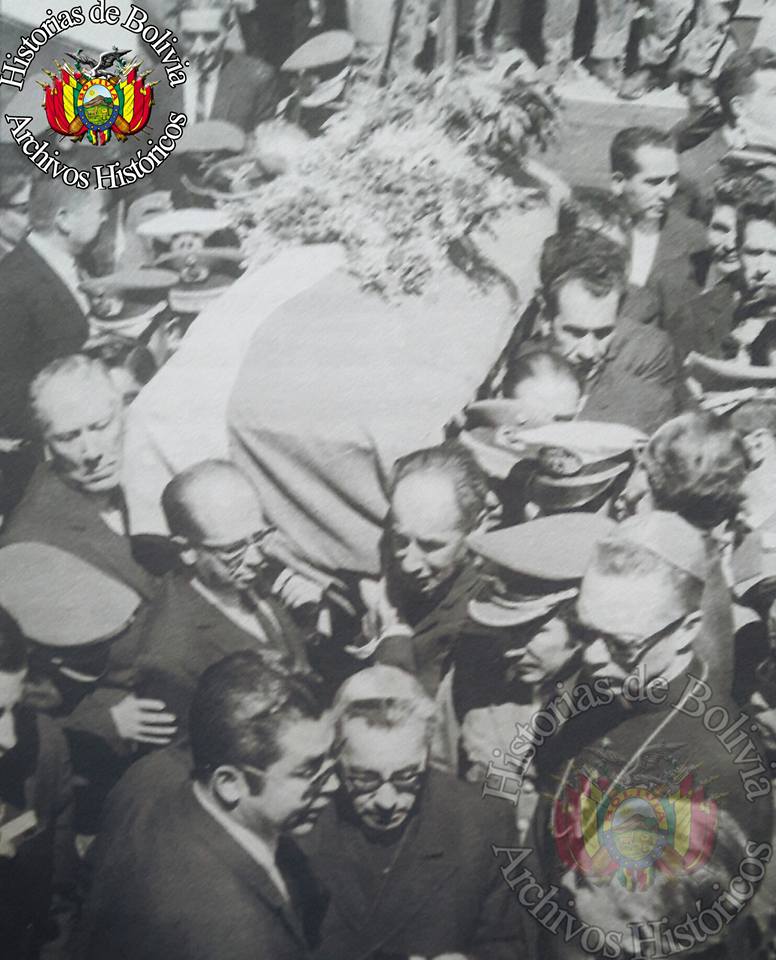 UN PAÍS CONSTERNADO, LLORÓ LA MUERTE DEL PRESIDENTE BARRIENTOS ...