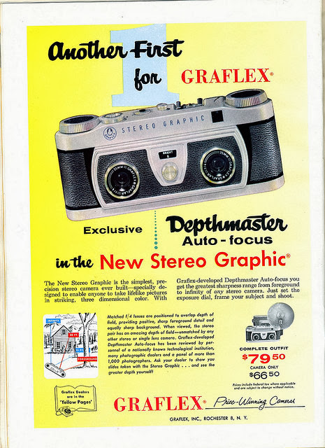 Vintage Camera House: Graflex Stereo Graphic