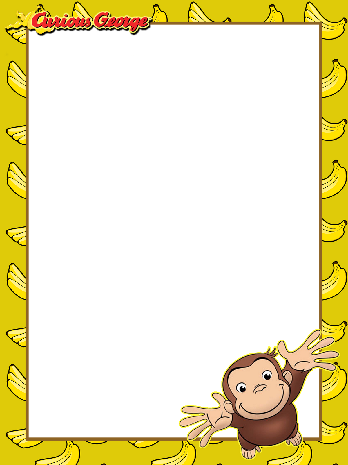 Jorge el Curioso | Fotos y Marcos Gratis PNG - Marcos Gratis Para Fotos