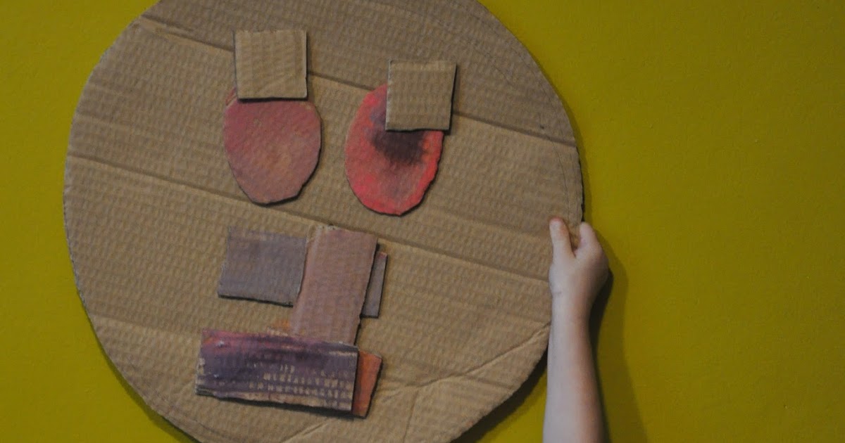 Math Monday: Cardboard Portraits