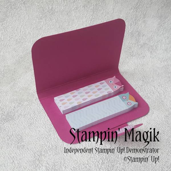 Stampin' Magik: Sticky Note Pouch!