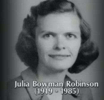 Essay-eh: Julia Robinson, a rare mathematical woman