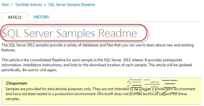 德瑞克:sql Server 學習筆記 下載與安裝 Sql Server 2012 範例程式,以 Adventure Works 資料庫為例 8122