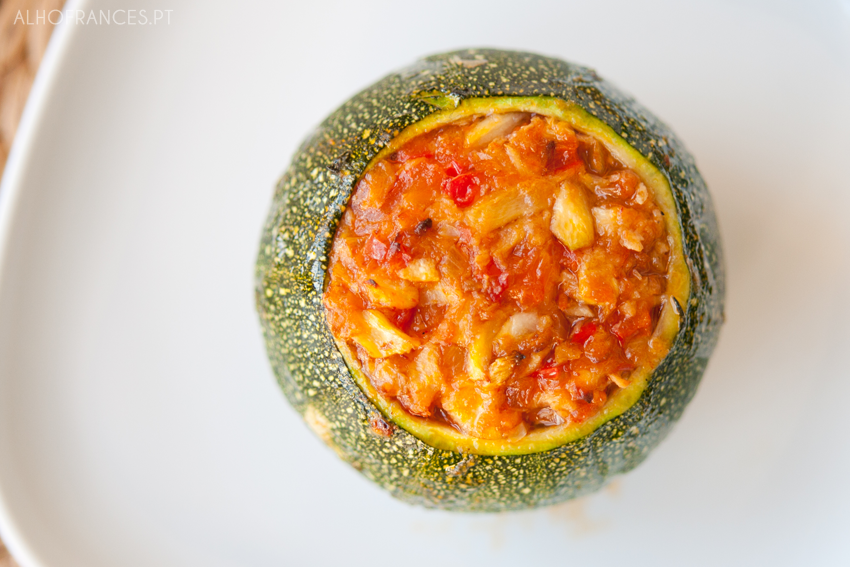 Courgette Recheada | Alho Francês