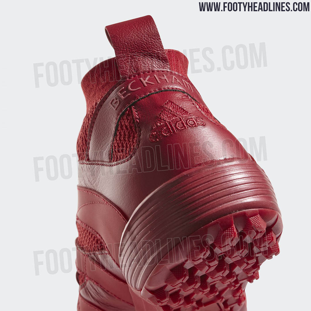 EXCLUSIVE: All-Red Adidas Predator Accelerator Beckham 2017 Boots ...