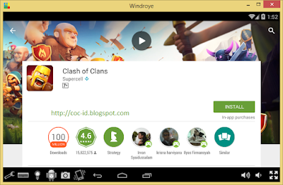 Windroye, Emulator Android Paling Ringan Cocok untuk Bermain Clash of ...
