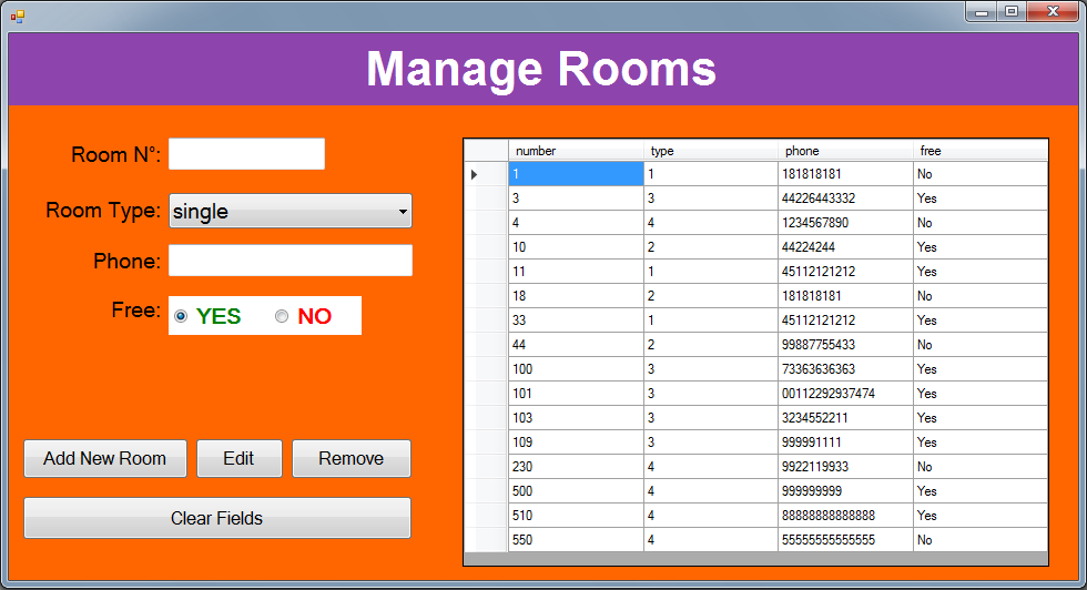 C# Hotel Management System Source Code - C#, JAVA,PHP, Programming ,Source Code