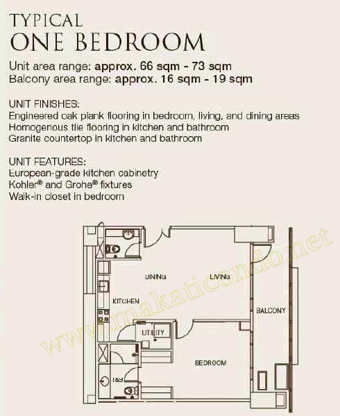 East Tower at One Serendra: Unit Offerings and Features