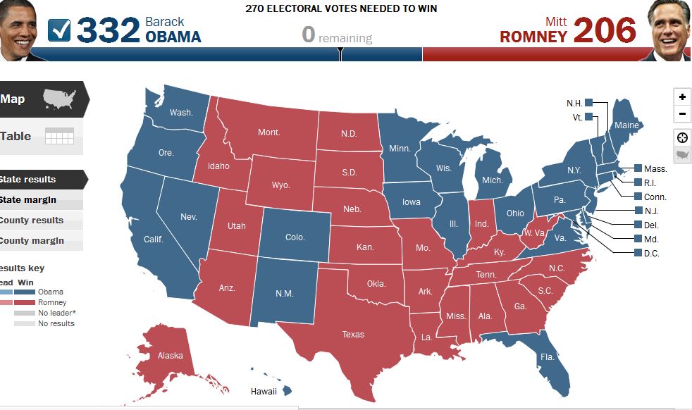 Valley of the Shadow: Post Game Analysis of Election 2012: Welcome to ...