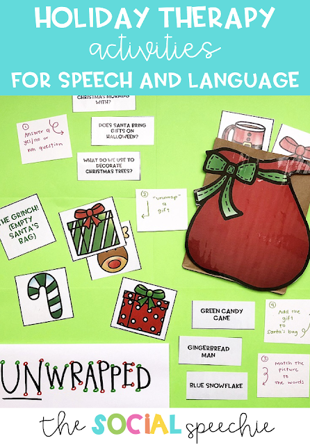 Holiday Games for Speech and Language | The Social Speechie