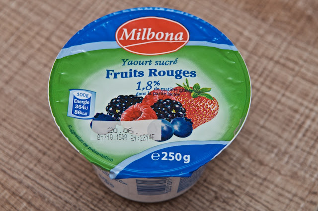 Yaourt sucré aux Fruits Rouges (250g) par Milbona
