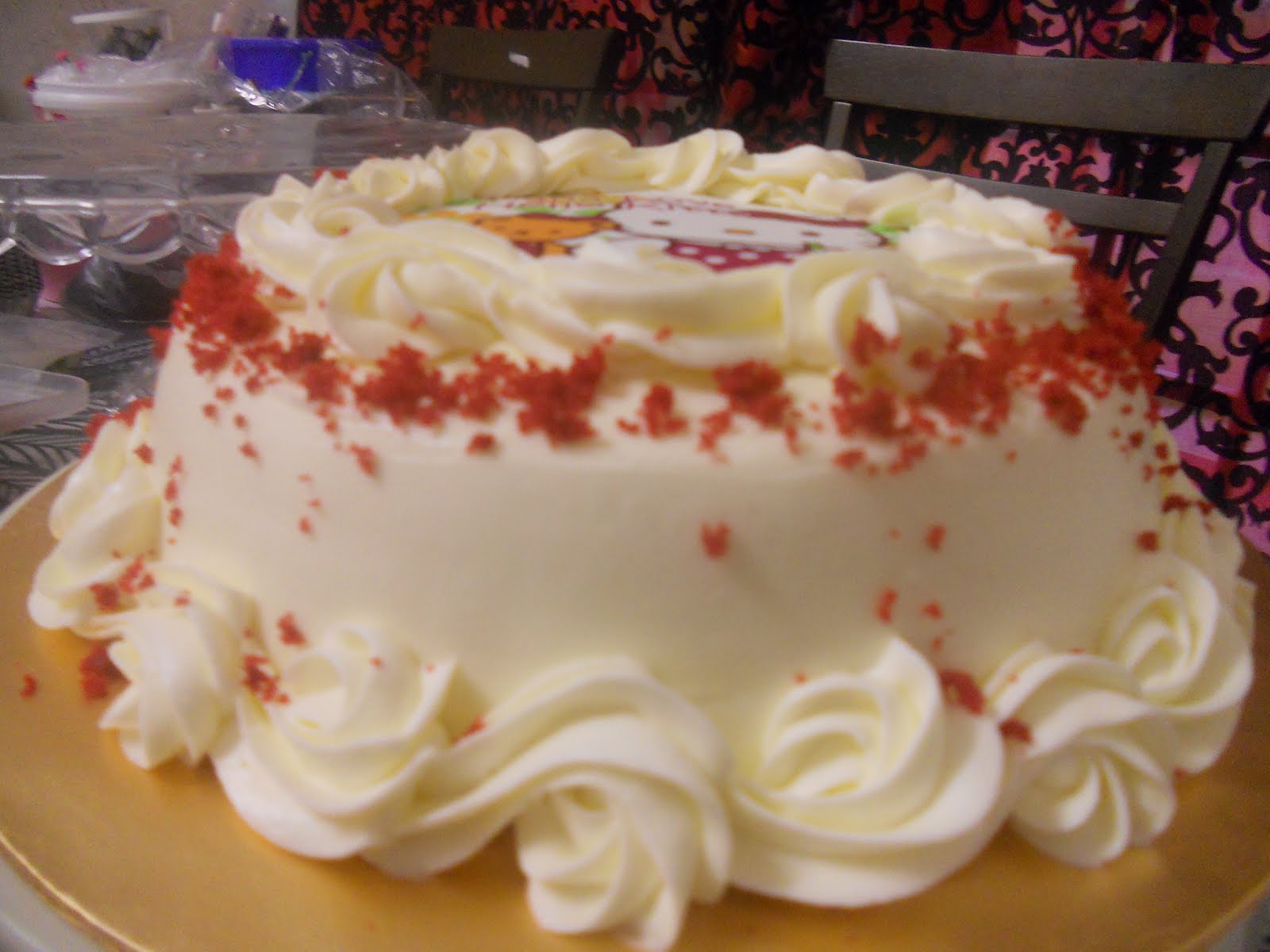 ~Cupcakes at Putrajaya~: ~Rainbow cake & Red Velvet Cake~