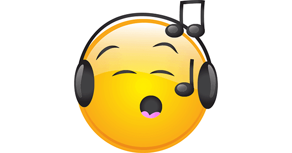 Musical Smiley | Symbols & Emoticons