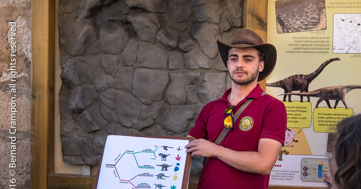 Bernard's Travels: DINOpaseo con el paleontólogo Miguel Ángel Torrente