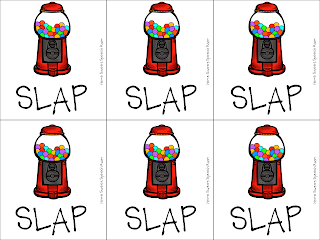 Bubble Gum Articulation Game for K and G