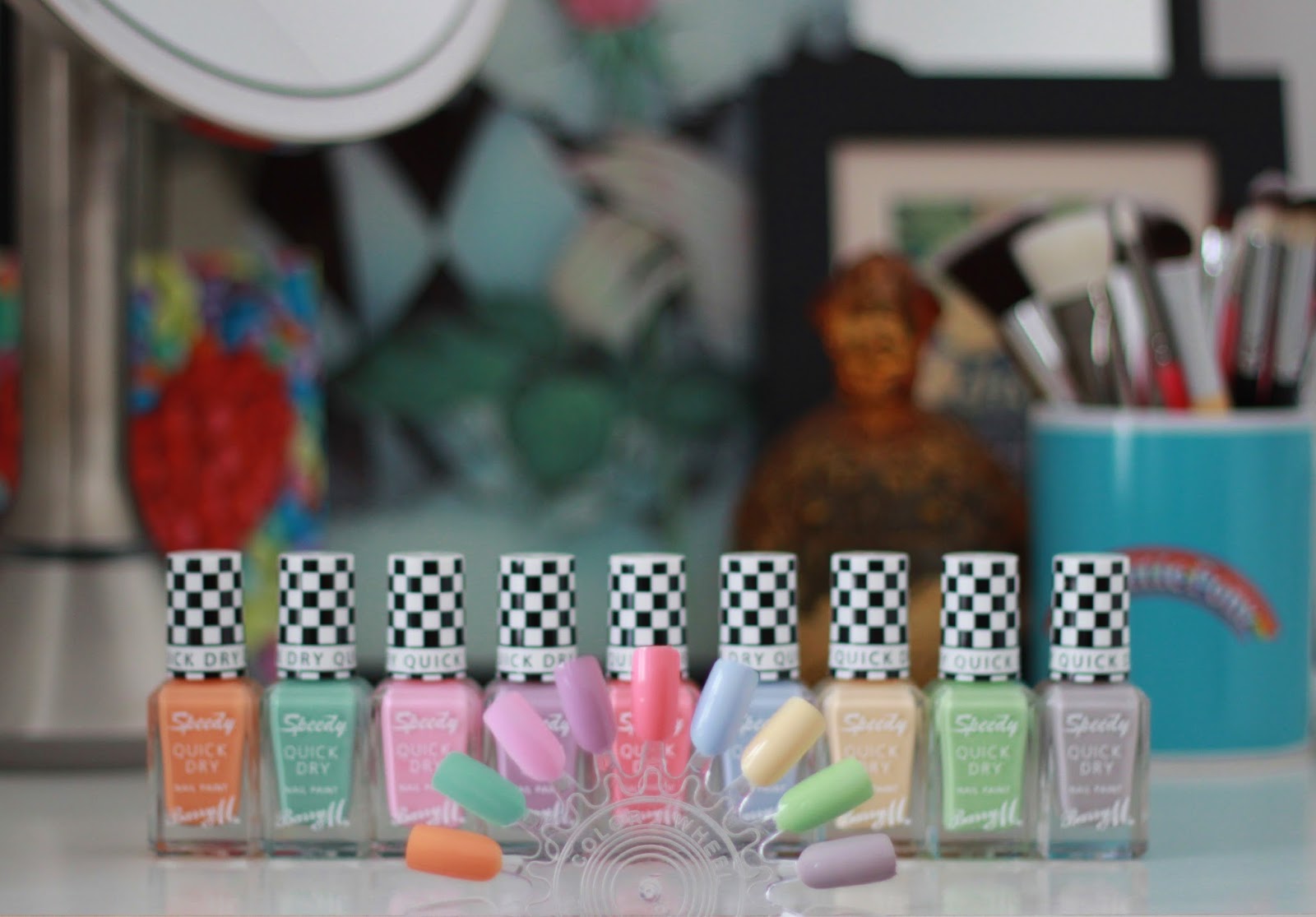 Barry M Speedy Quick Dry Nail Paint Collection - review and swatches ...