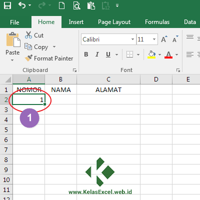 4 Cara Mudah Membuat Nomor Urut "Otomatis" Dengan Microsoft Excel