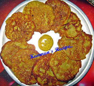 Kunmun's Delicious Kitchen: BUTA DALI BARA (CHANA DAL TAWA CUTLET)