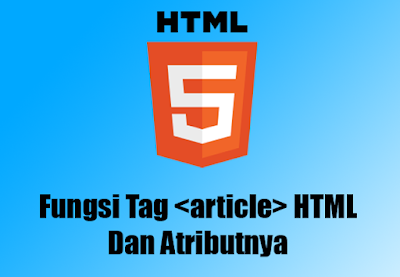 Fungsi Tag HTML Dan Atributnya
