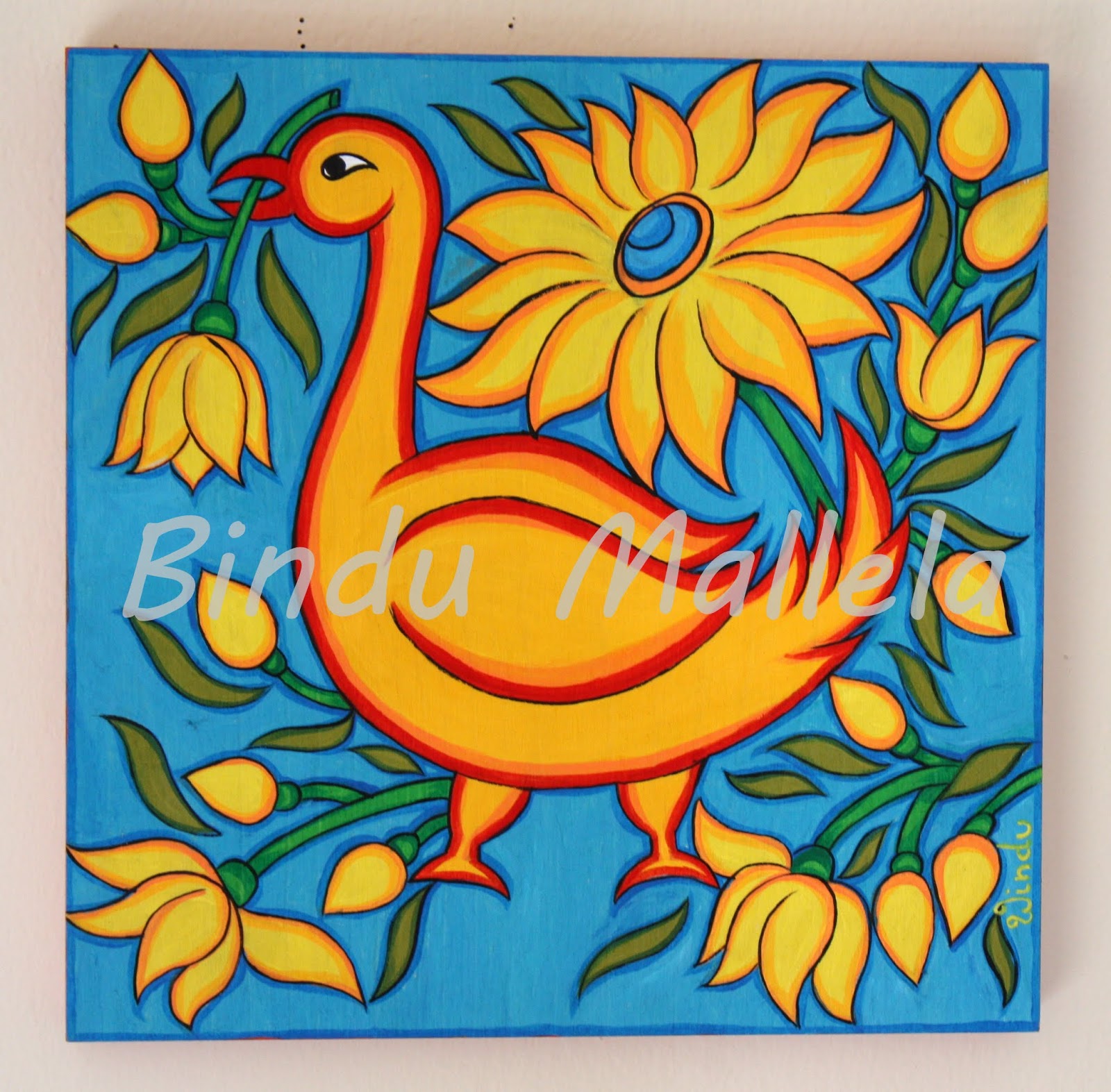 crazy for colors!: Ajanta motifs inspired by Kerala mural painting...