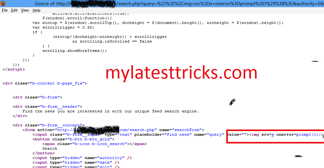 how to find xss cross site scripting vulnerability in website | My Geek ...