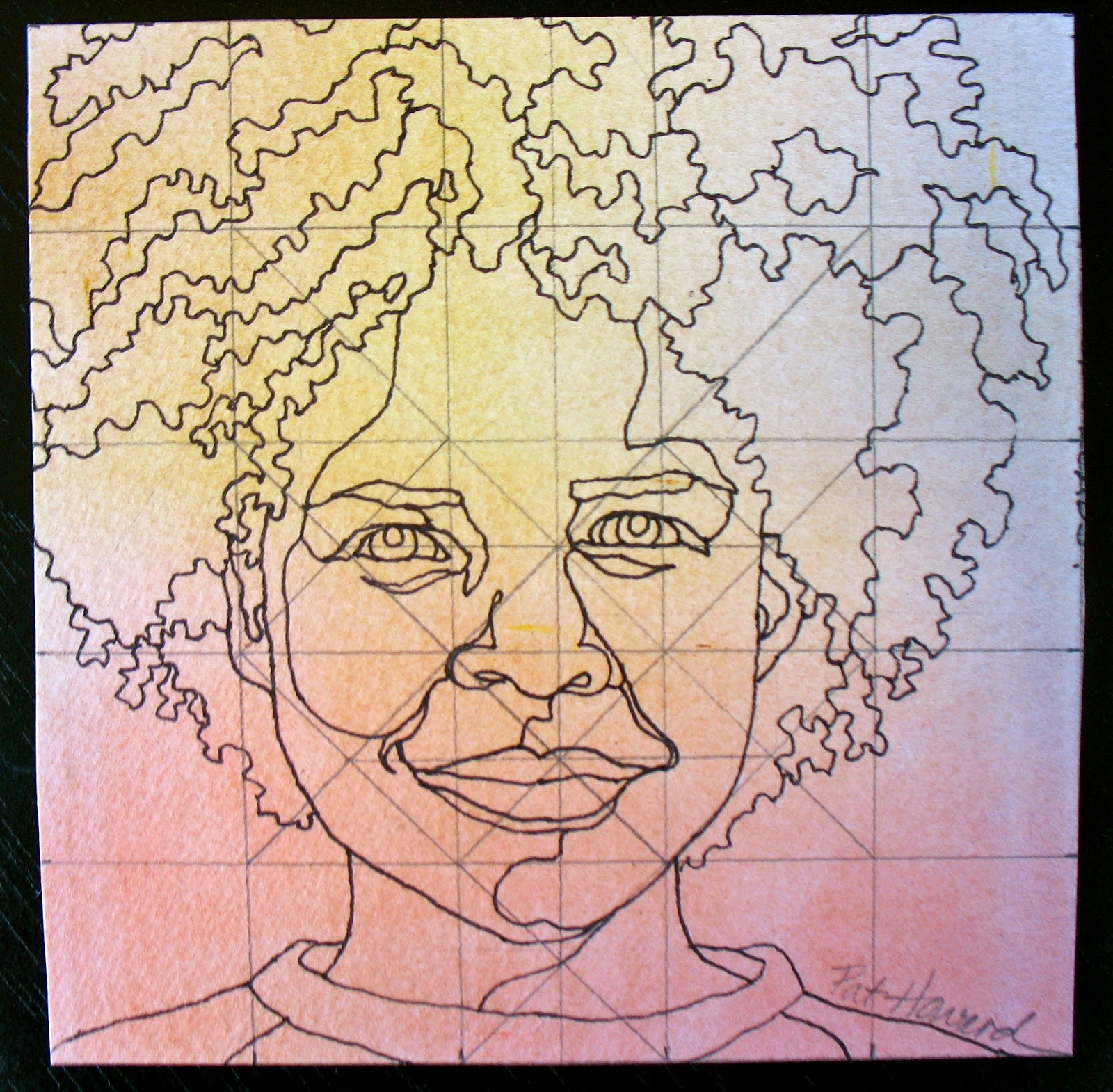 The Painted Prism: HOW-TO PROJECT: Using the GRID as a Drawing Tool