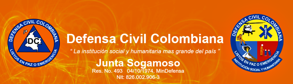 Defensa Civil Sogamoso: Escudo de la Defensa Civil Colombiana