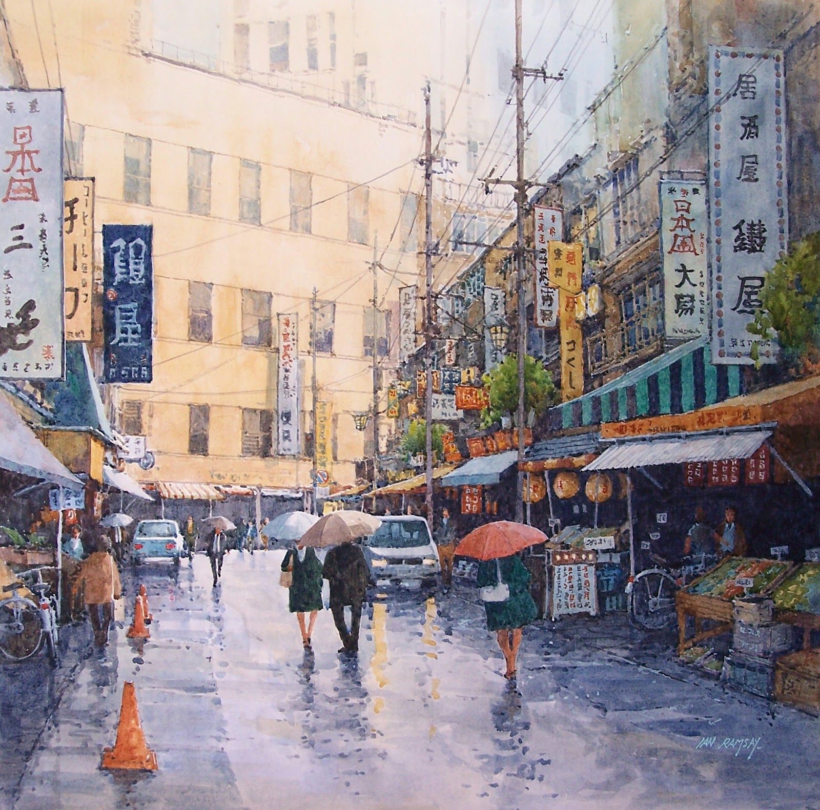 Ian Ramsay, 1948 | Plein Air /Watercolour painter | Tutt'Art@ | Pittura ...