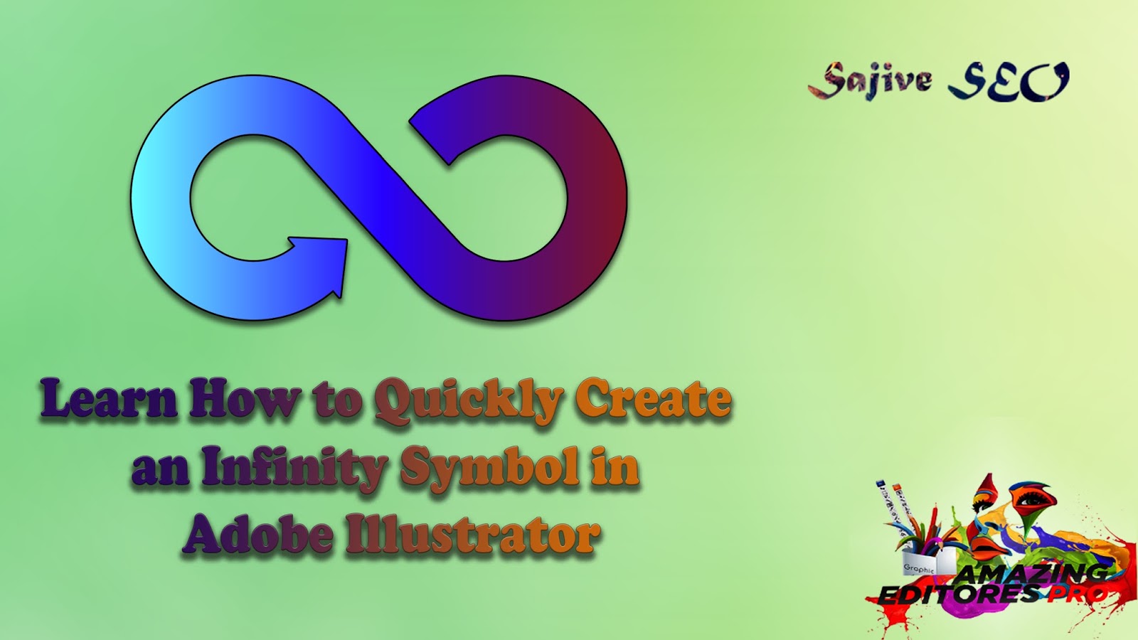 How to Draw an Infinite Logo in Illustrator - Amazing Editor Pro