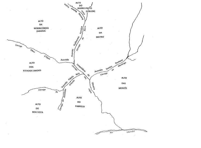 Uberaba: “uma cidade entre córregos e colinas”