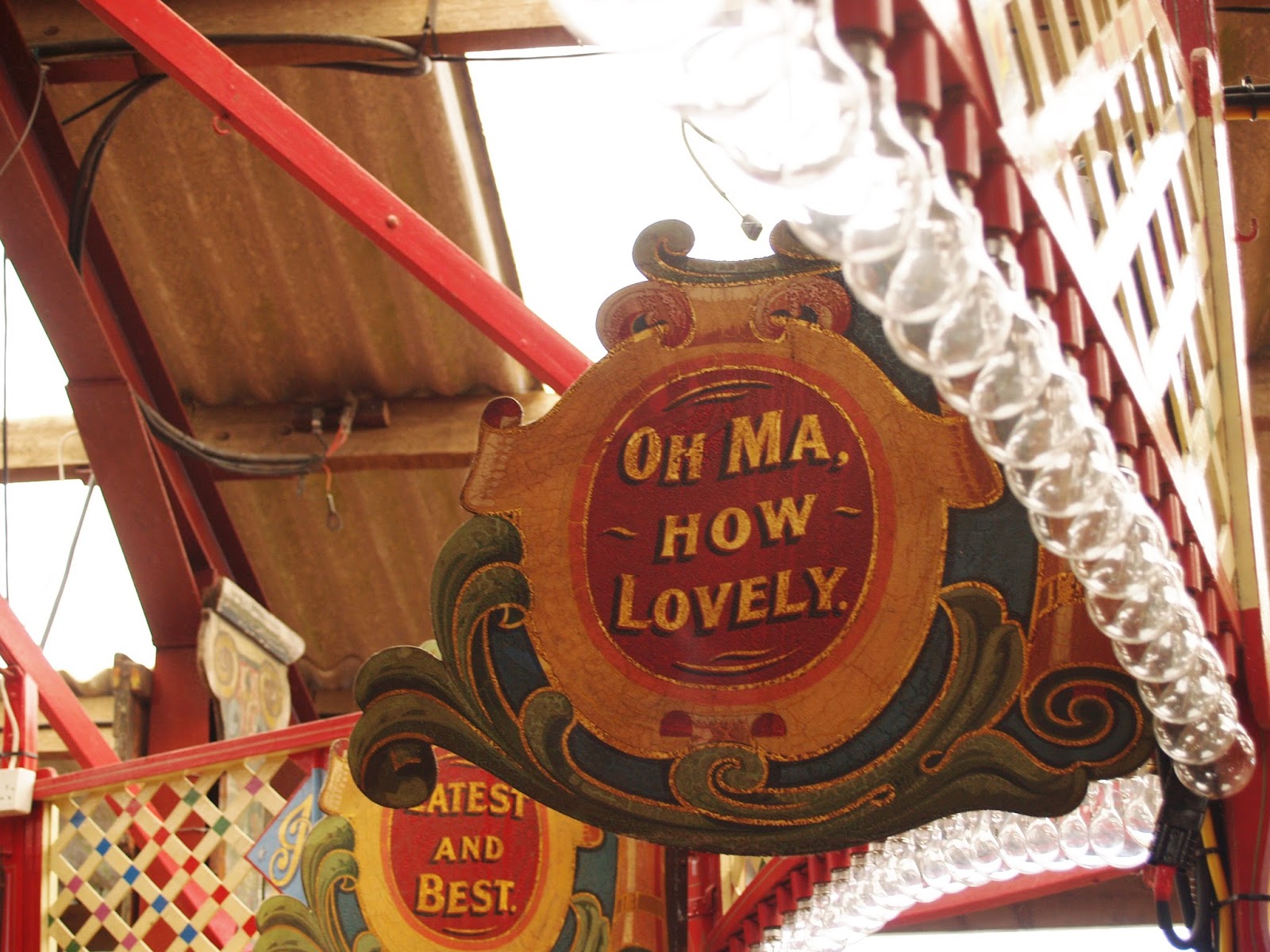 Studded Stories & Sequined Secrets.: Dingles Fairground Heritage Centre