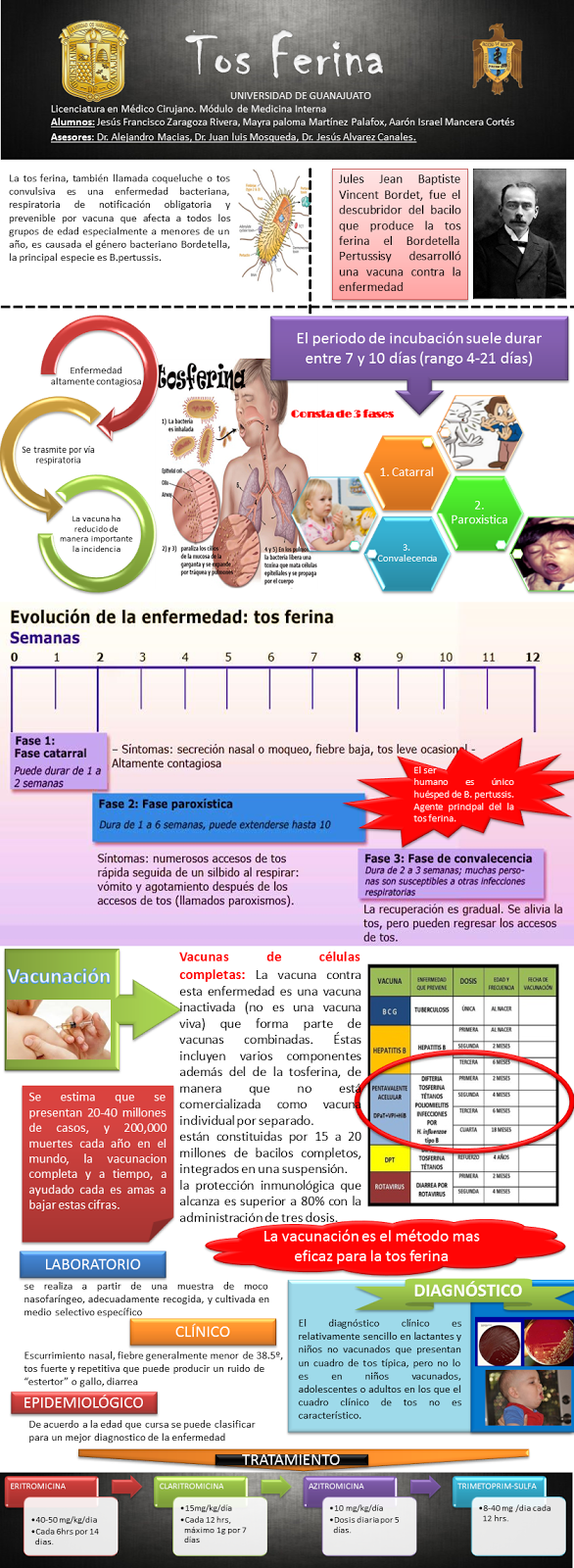 DIVULGACIÓN CIENTÍFICA UG: Tos Ferina