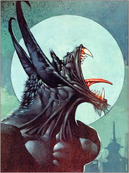 AKIWA ART: Very Dark Series of Creepy Batman Art by Dermot Power