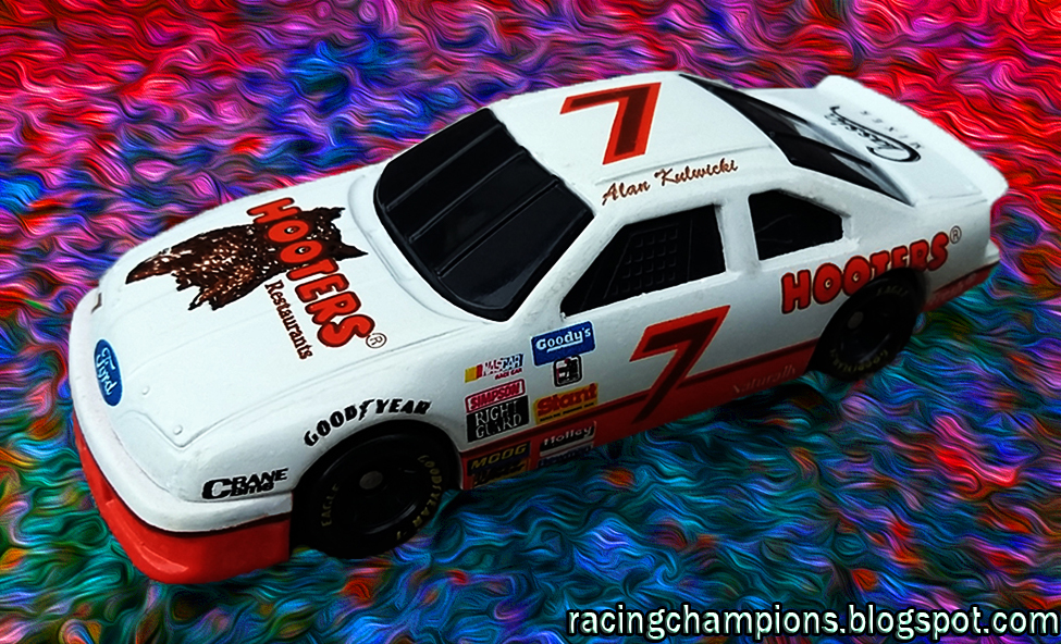NASCAR Racing Champions Blog: Alan Kulwicki #7 Hooters Ford