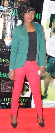 Red Carpet photos from the premiere of Okon Goes To School