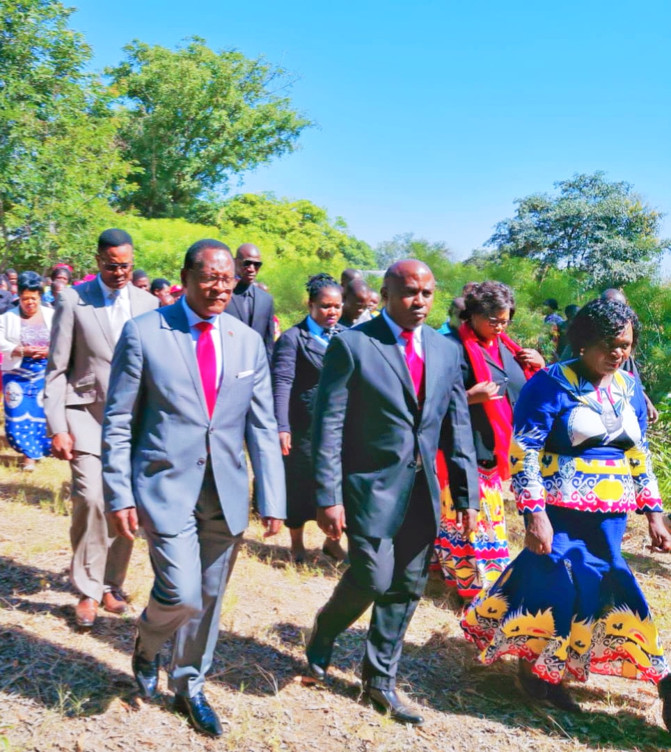 Democracy Now: Chakwera visit Aaron Gadama resting place 'Symbol of ...