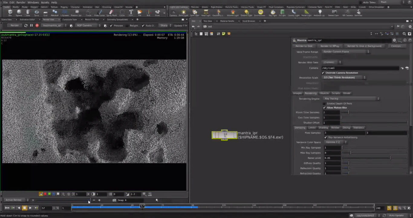 Making of Sand Particles In Houdini | CG TUTORIAL