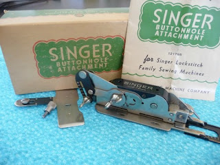 Reclaimed Stitches: The Singer Buttonholer