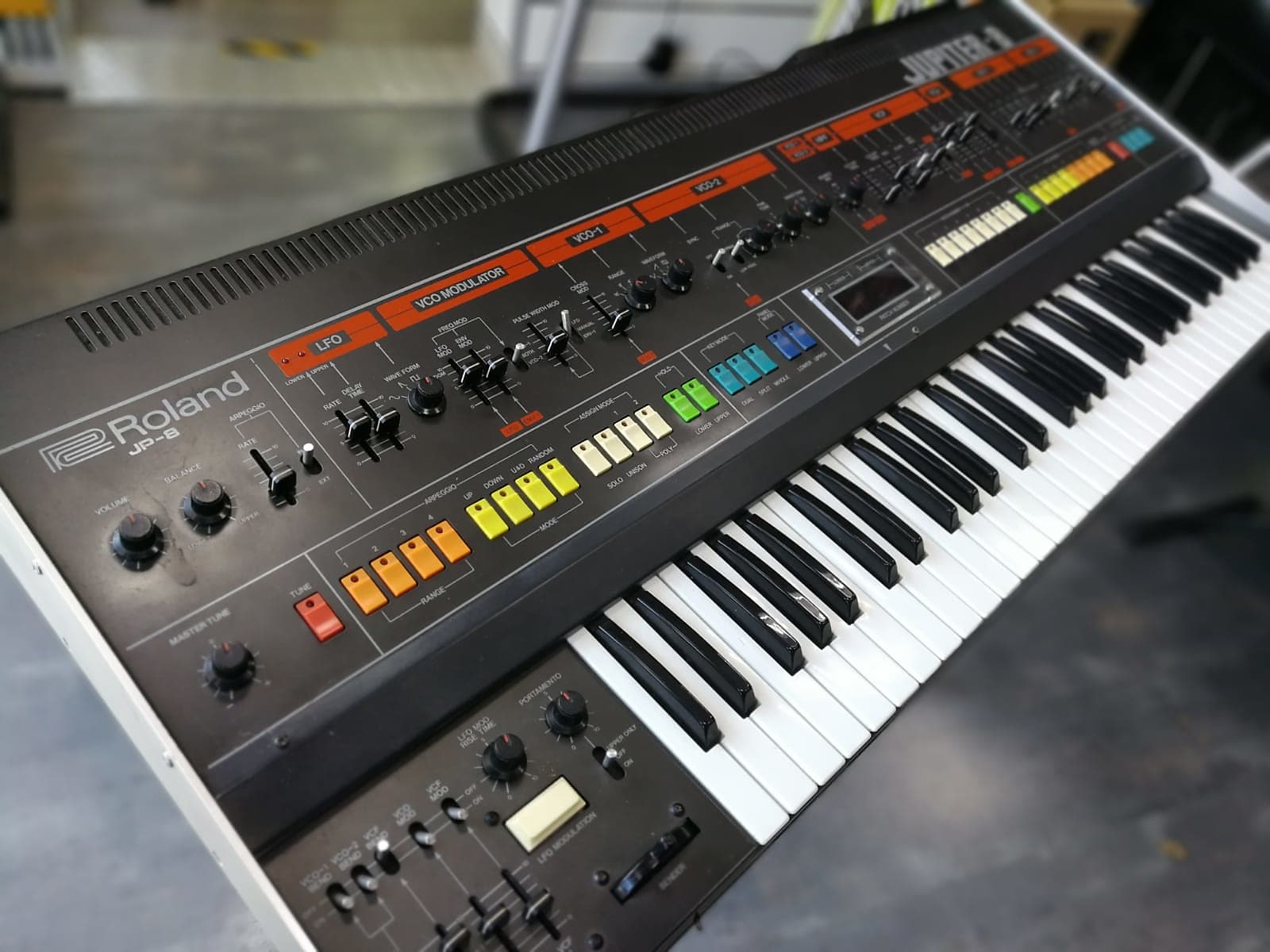 MATRIXSYNTH: Roland Jupiter 8 w/ Stardust Synth Cover