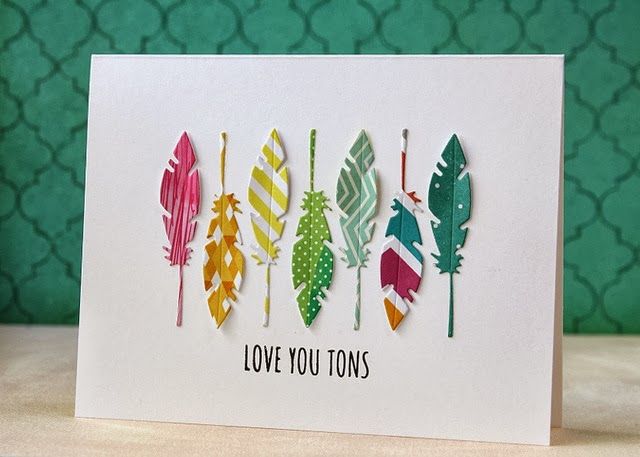 Artifact crafts: How to make paper feather – paper craft